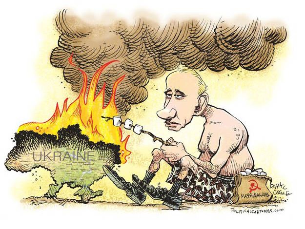 Political cartoon Russia Ukraine Putin | The Week