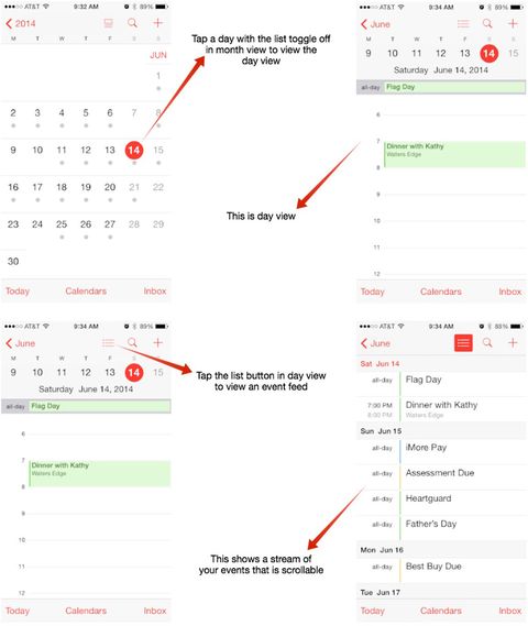 How to switch calendar views on your iPhone or iPad | iMore