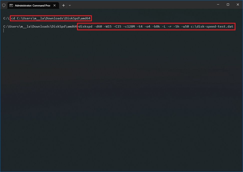 How to test hard drive performance with DiskSpd on Windows 10 | Windows ...