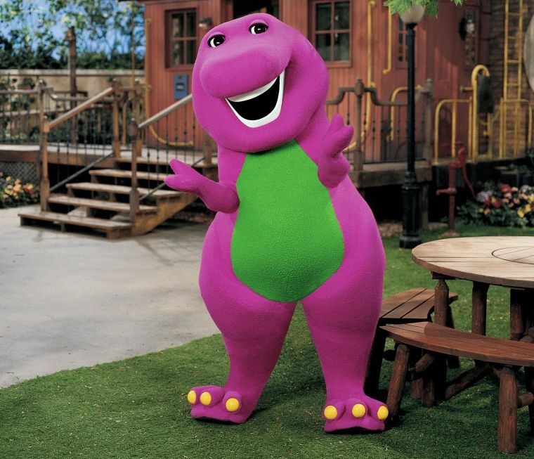 Barney the Dinosaur redesign has the internet roaring | Creative Bloq