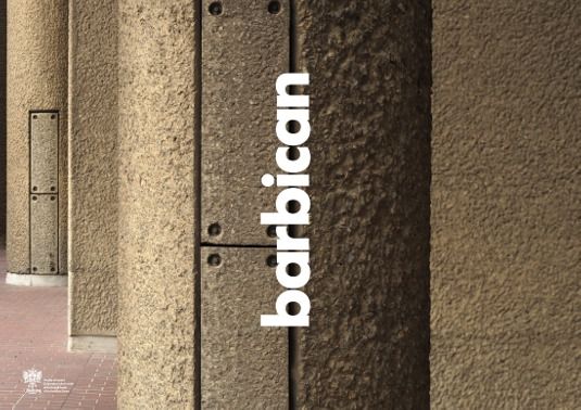 Barbican brand guidelines pack the power of three | Creative Bloq
