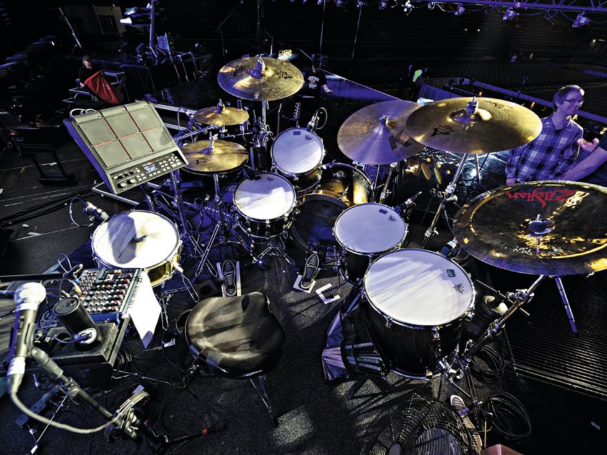 Drum kits of the pros: stars' live and studio drum setups in pictures ...