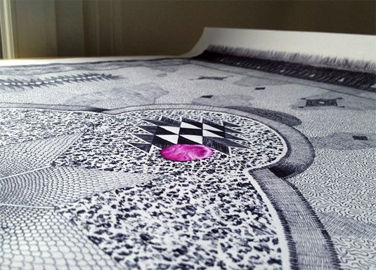 You'll be floored by these carpet drawings | Creative Bloq
