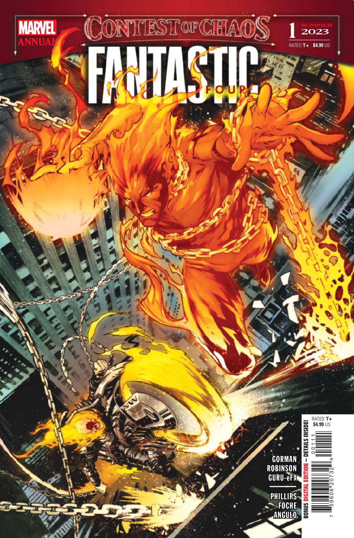 It's Johnny Vs. Johnny as Human Torch and Ghost Rider clash in Contest ...