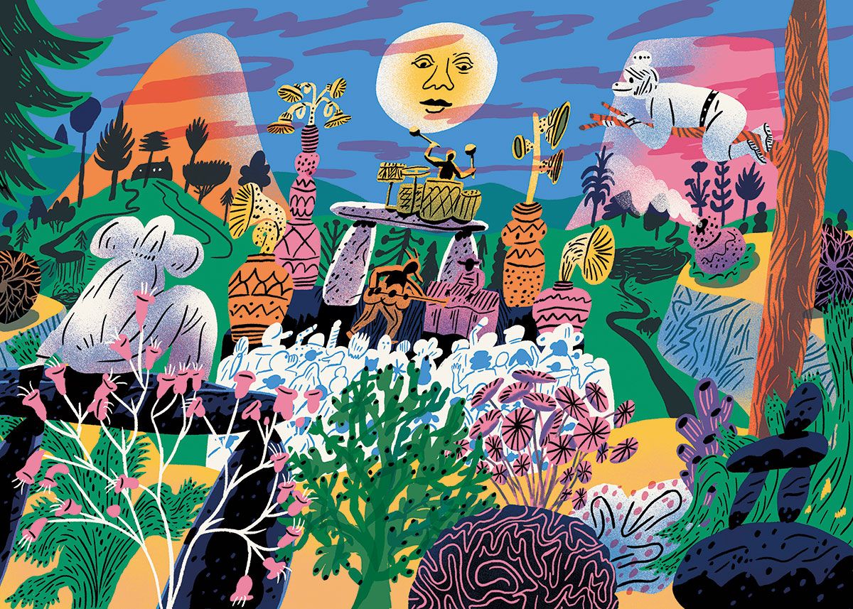 How to illustrate for an event | Creative Bloq