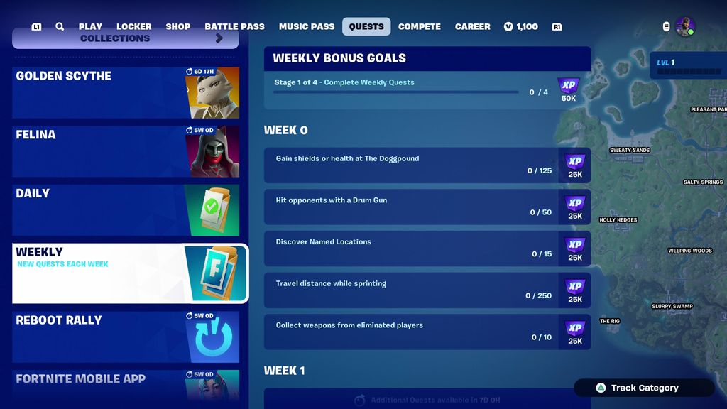 Fortnite Quests in Chapter 2 Remix | GamesRadar+