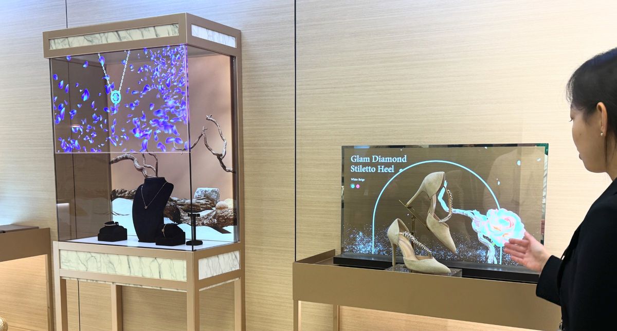 I just saw the future of OLEDs at CES 2024 — get ready for see-through ...