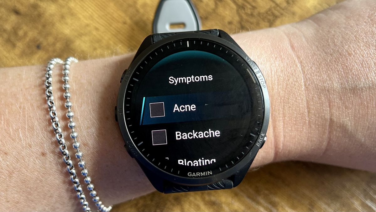 How to use the menstrual tracking feature on your Garmin Watch | Tom's ...