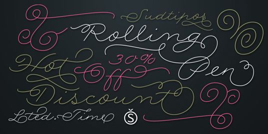 New calligraphy typeface dazzles in neon lights | Creative Bloq