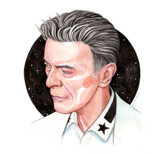 Awe-inspiring illustrations celebrate Bowie's legacy | Creative Bloq