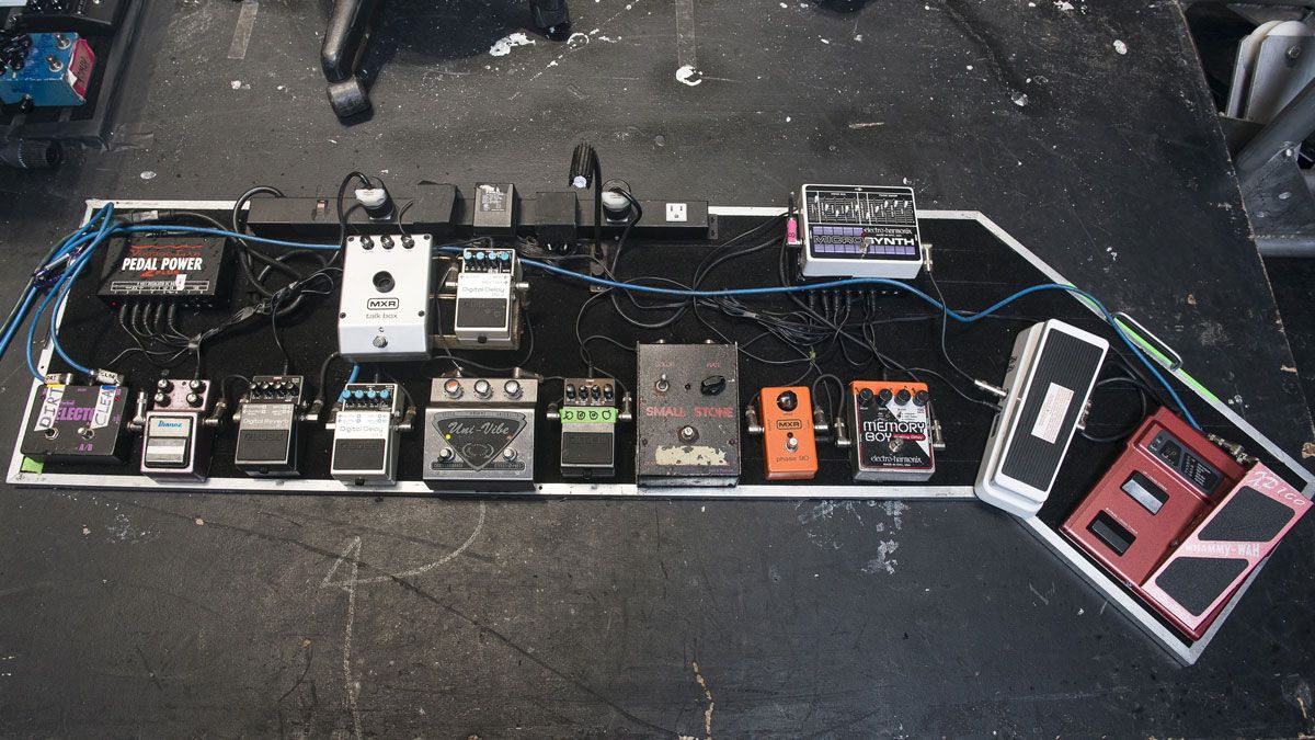 In pictures: 68 pro guitarists' pedalboards | MusicRadar
