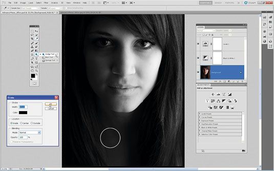 Create dramatic mono portraits with Photoshop | Creative Bloq