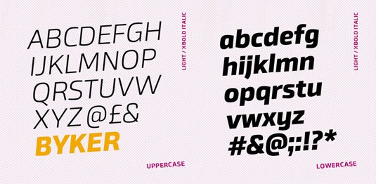 Font of the day: Byker | Creative Bloq