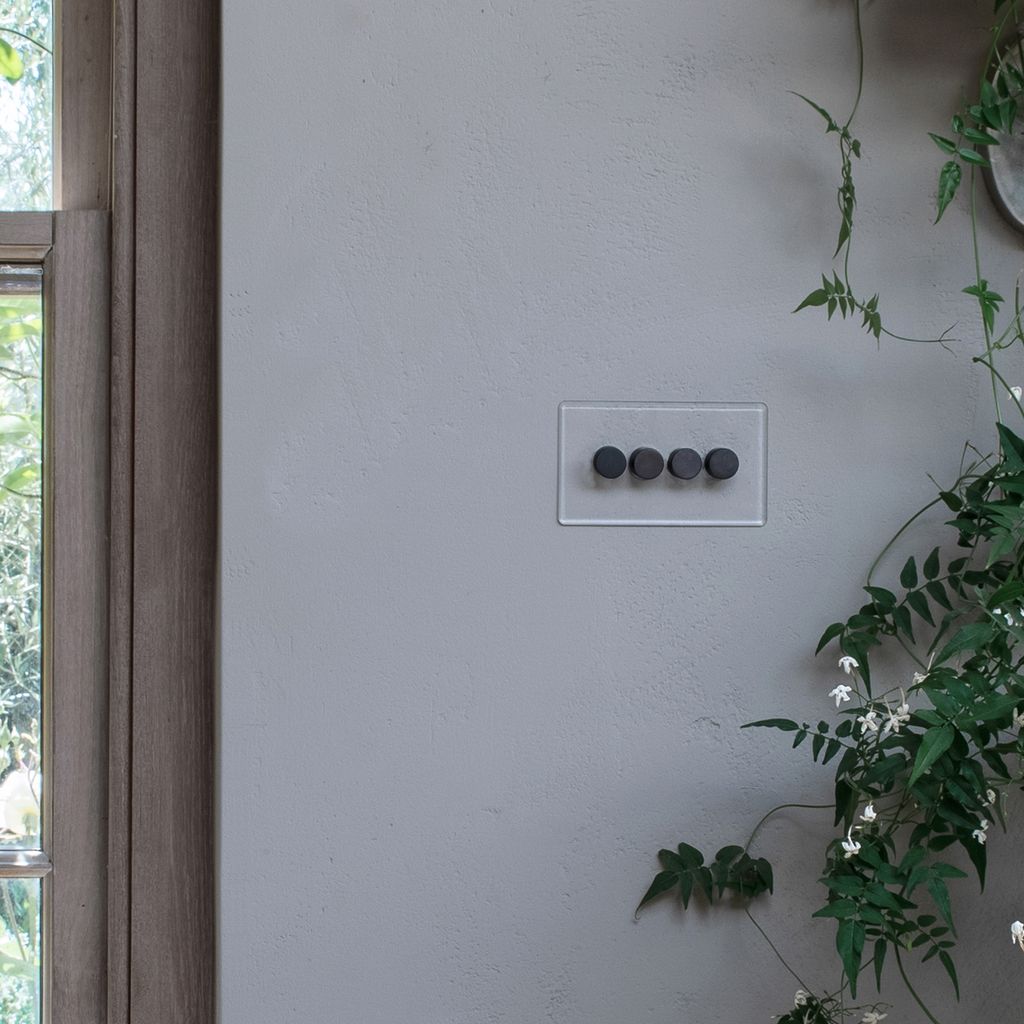 Clear lightswitches are the stylish design tip to know about | Ideal Home