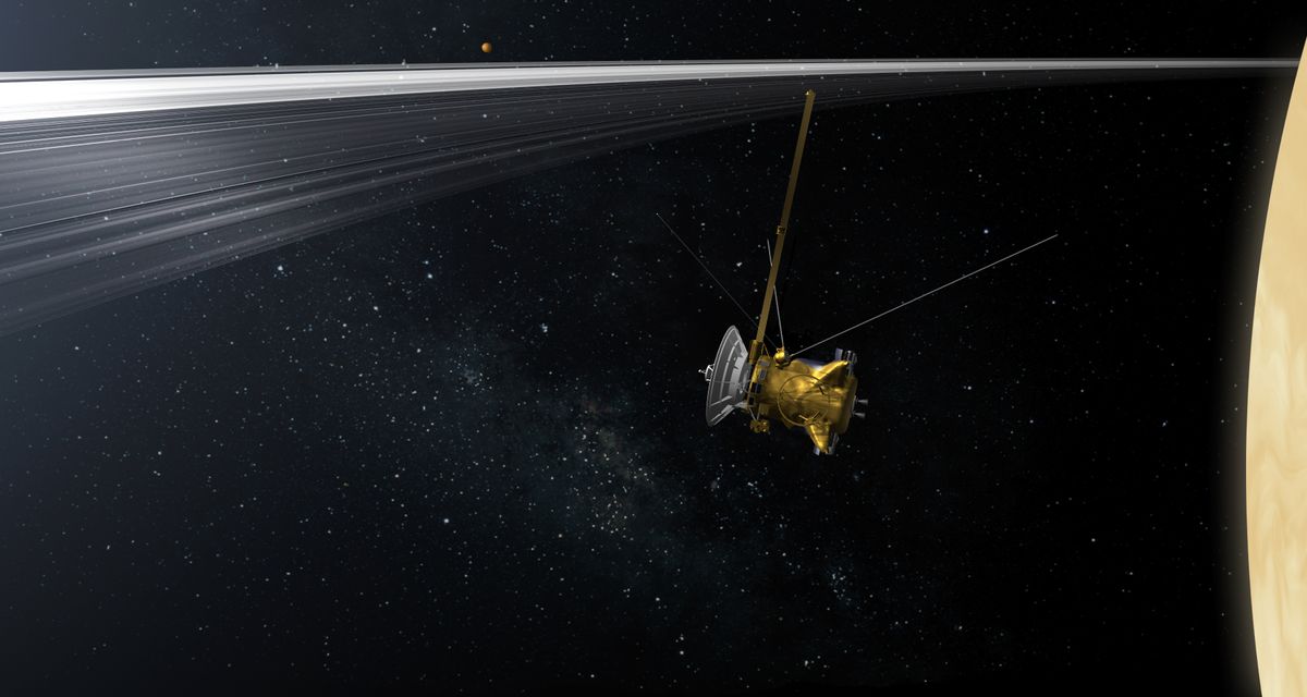 NASA Saturn Probe Will End Mission in Epic 'Grand Finale' | Space