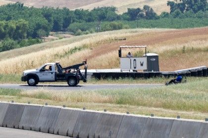 Humans ride shotgun in world's first autonomous car track day | TechRadar