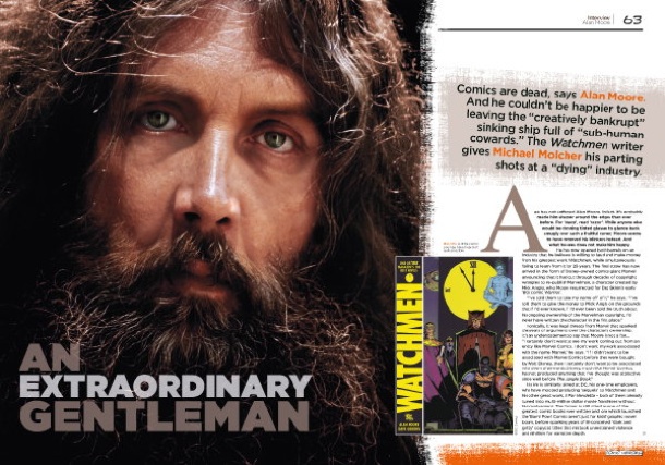 Alan Moore's Farewell To The Comics Industry | GamesRadar+