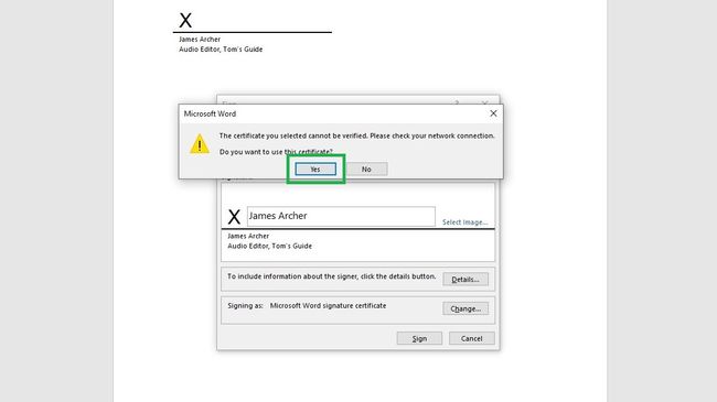 How to sign a Word document | Tom's Guide