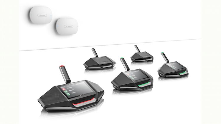 Bosch Releases New Software for DICENTIS Wireless Conference System ...