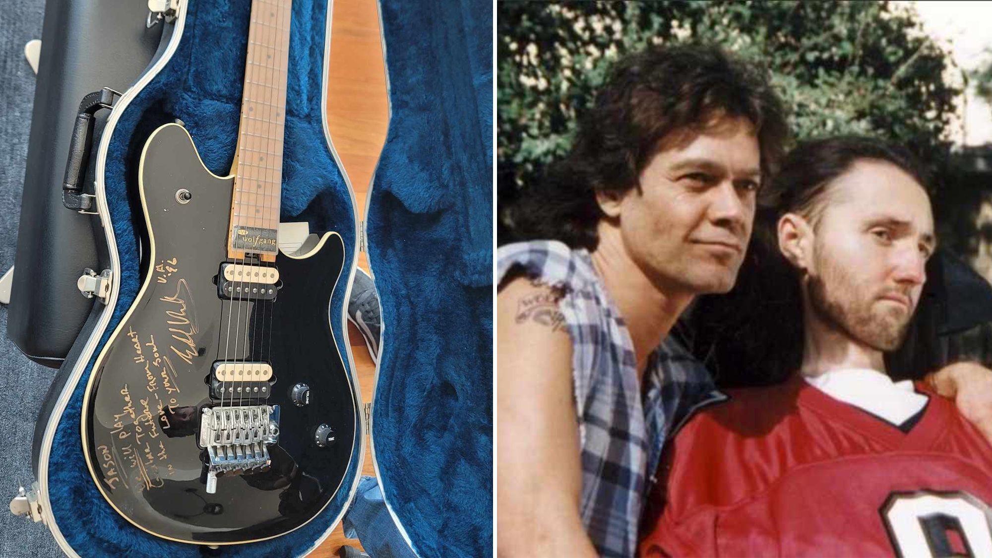 Jason Becker is Selling an Autographed Peavey Wolfgang Guitar Given to ...