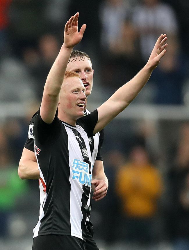 Newcastle teenager Matty Longstaff hits debut winner against Manchester ...