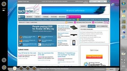 ExoPC Slate: ExoPC interface - ExoPC Slate review - Page 3 | TechRadar
