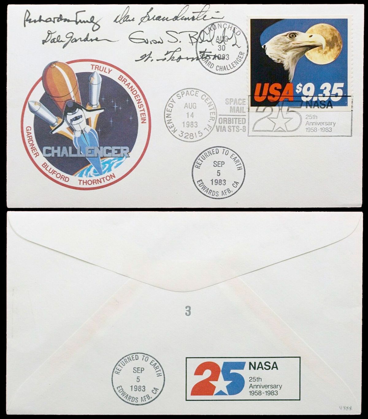 Commander's cover: An envelope's flight through space, time and eBay ...