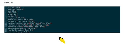 The Simpsons created entirely in CSS | Creative Bloq
