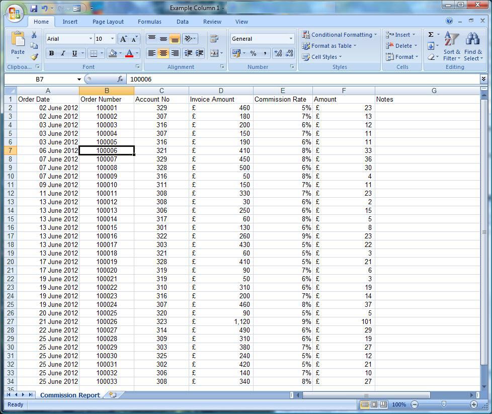 Excel tutorial – Sales and commissions | TechRadar