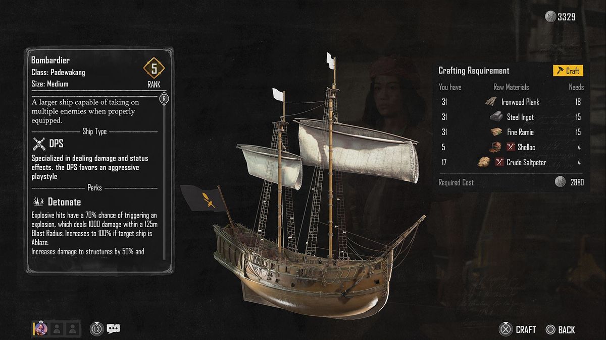 How to get the Skull and Bones Bombardier Padewakang ship in Telok ...
