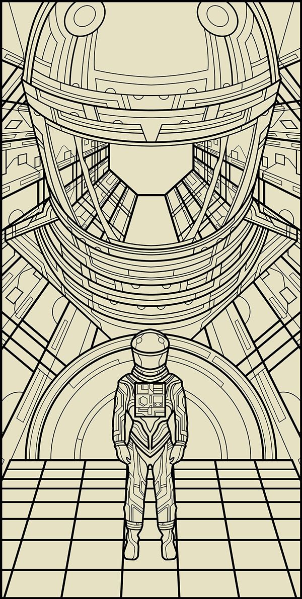 Stunning geometric illustrations pay tribute to classic movies ...