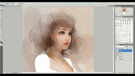 Top artist reveals the secrets of painting hair | Creative Bloq