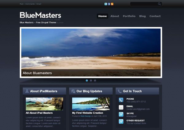 20 top-quality free Drupal themes | Creative Bloq
