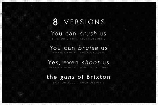 Font of the day: Brixton | Creative Bloq