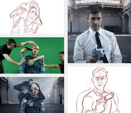 Creepy 2D characters encourage people to 'Kill the Habit' | Creative Bloq