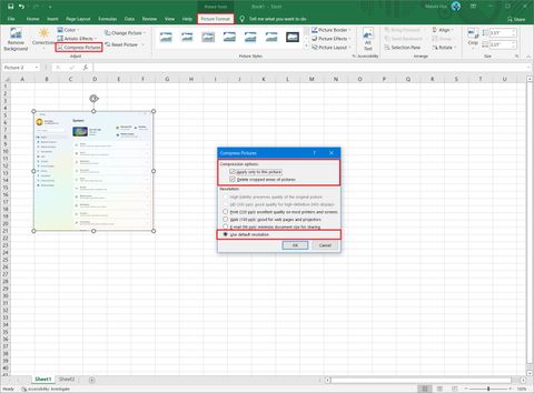 How to compress spreadsheet files size in Microsoft Excel | Windows Central