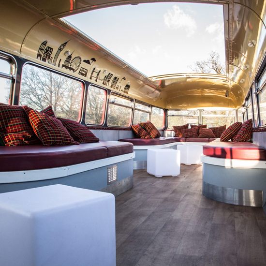 Man transforms London Routemaster bus into a mobile bar | Ideal Home