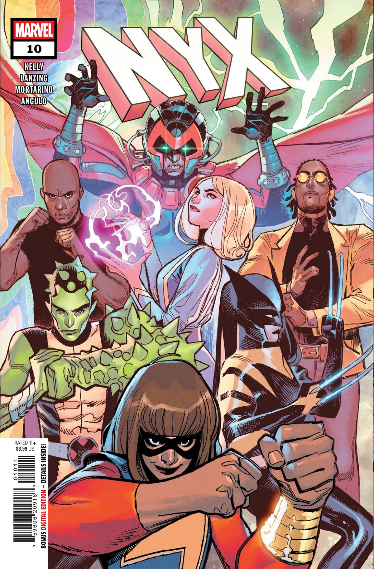 NYX #10 marks the series finale with a clash against classic X-Men ...