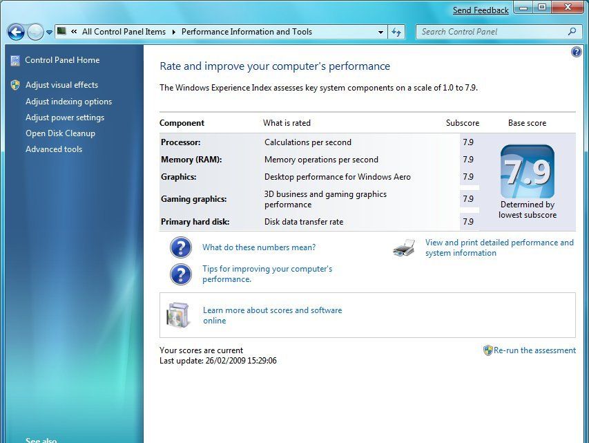Unravelling the mysteries of the Windows Experience Index | TechRadar