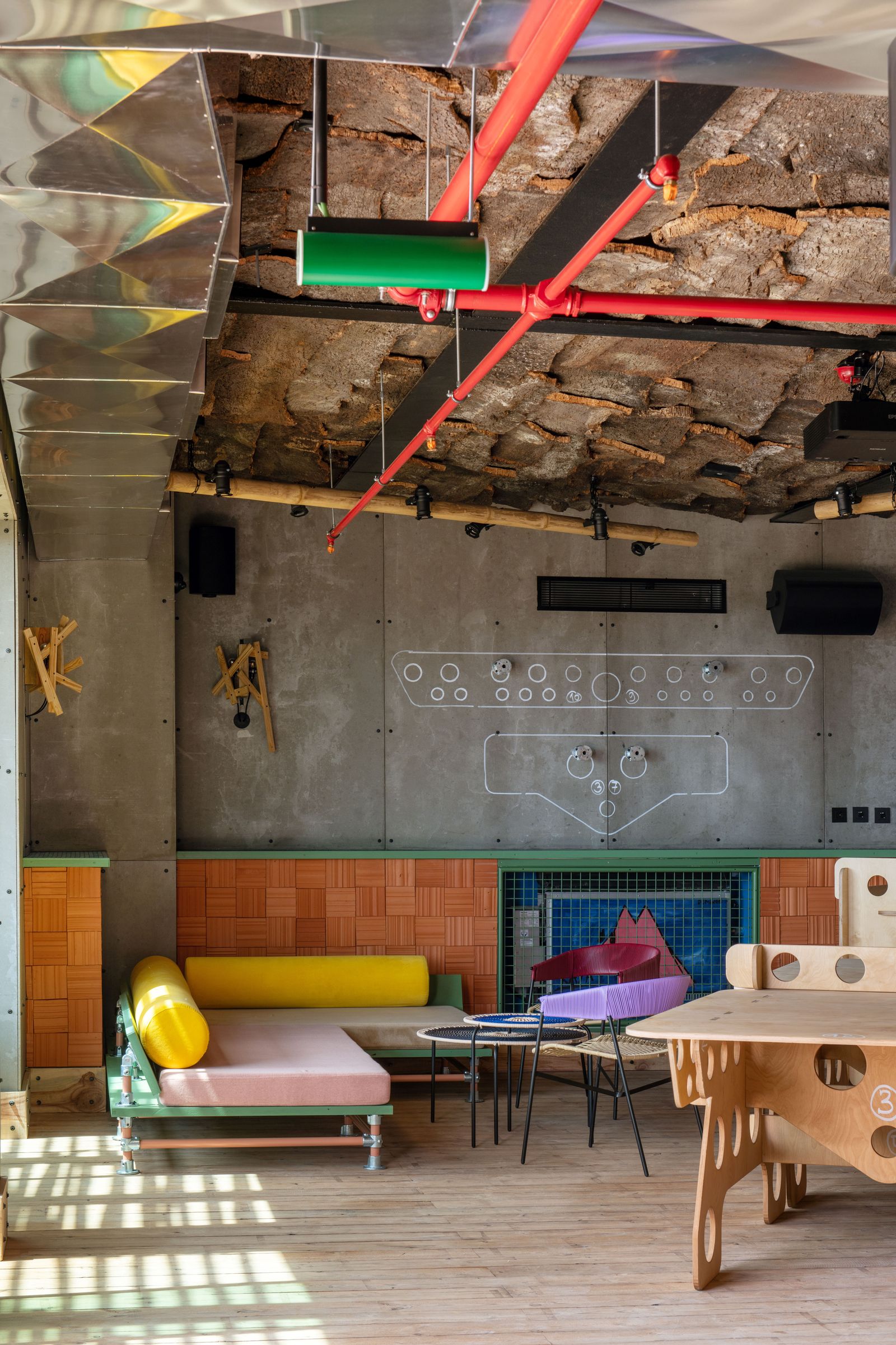 Jam Hotel Lisbon’s interiors are a proud unfinished business | Wallpaper*