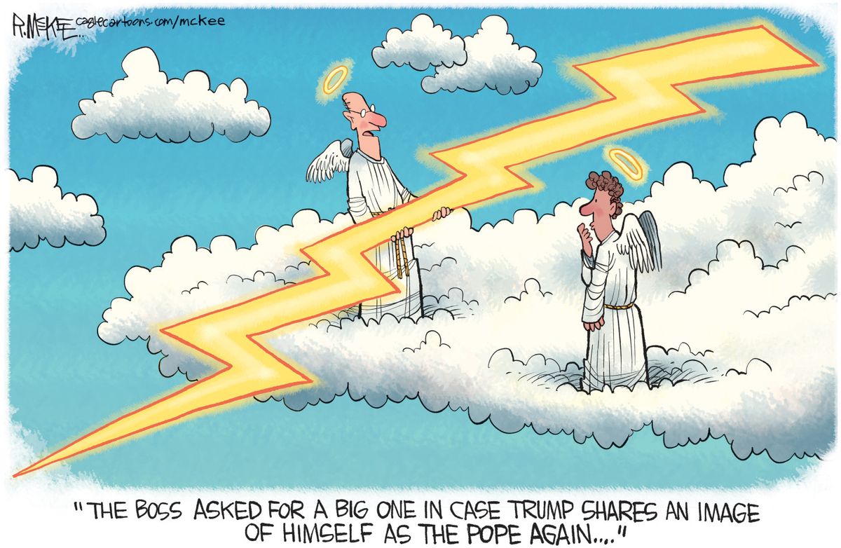 Today's political cartoons - May 8, 2025 | The Week
