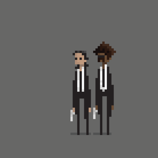 Iconic movies recreated as 8-bit GIFs | Creative Bloq