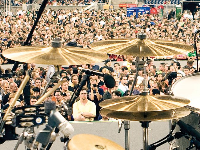 U2's drum setup in pictures: Larry Mullen Jr's 360° Tour kit revealed ...