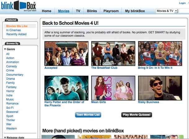 Blinkbox offers free online movie streaming service | T3