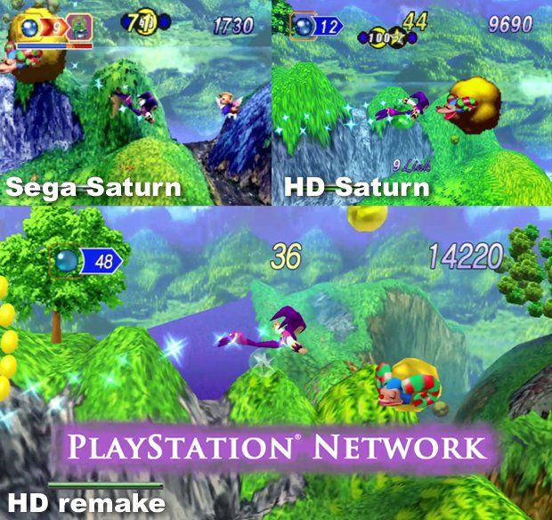 NiGHTS into Dreams HD is real, beautiful and coming to PSN, XBLA and PC ...