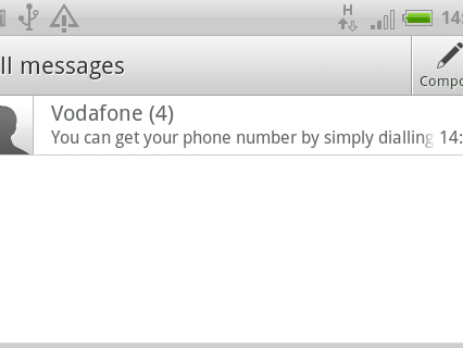 HTC ChaCha: Messaging - HTC ChaCha review - Page 5 | TechRadar