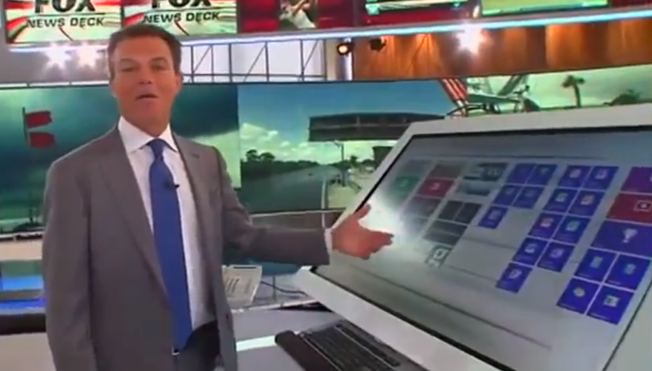 Fox News adopts Windows 8 and huge 55-inch touchscreen computers that ...