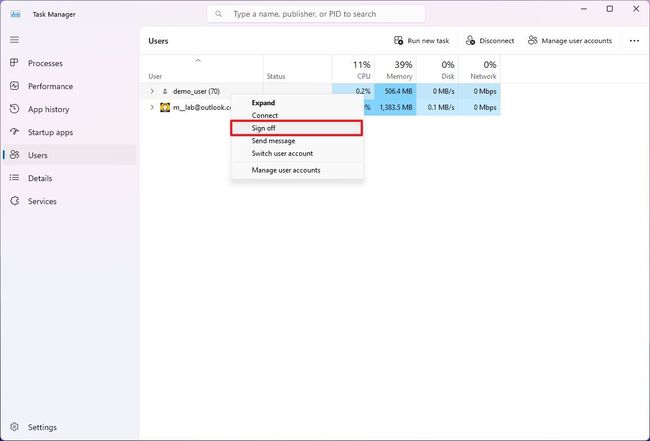 How to log off other users on Windows 11 | Windows Central