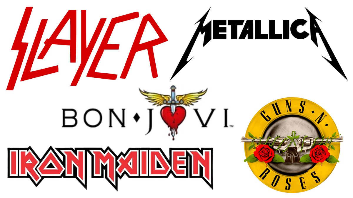 The history of rock band logos, from the 1960s to the present day ...