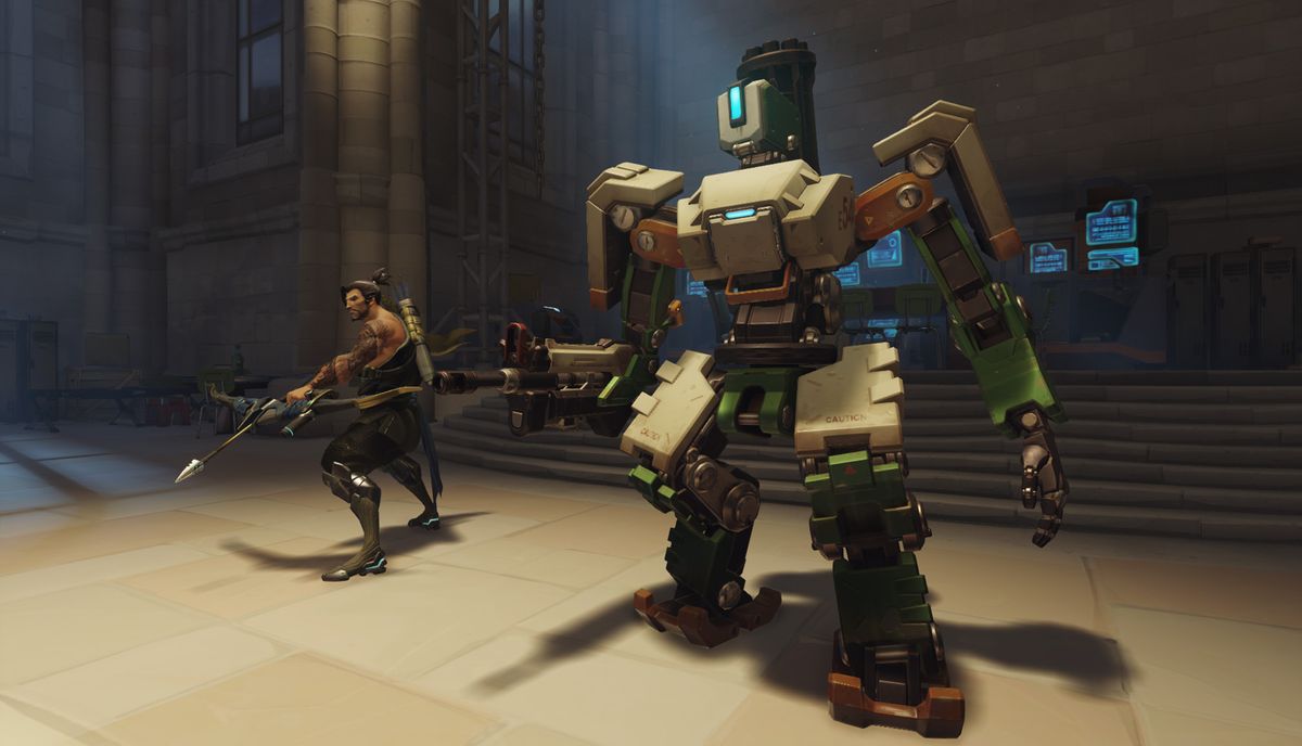 Overwatch footage features a transforming tank | PC Gamer